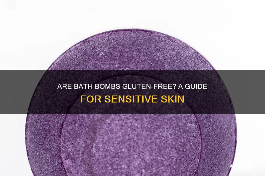 Are Bath Bombs Gluten-Free? A Guide For Sensitive Skin | CyGluten
