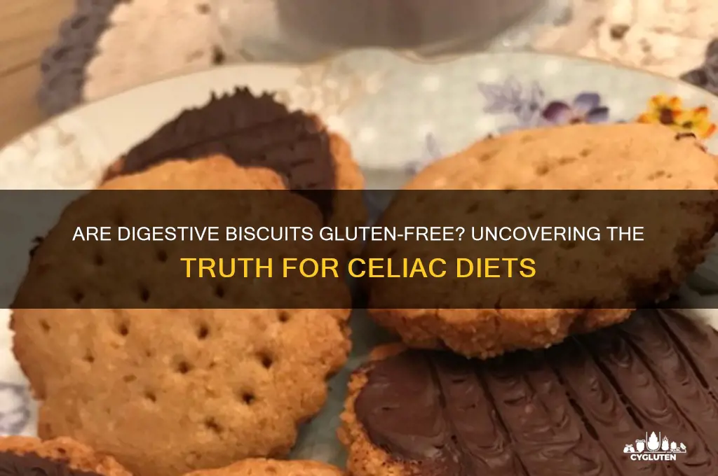 Are Digestive Biscuits Gluten-Free? Uncovering The Truth For Celiac ...