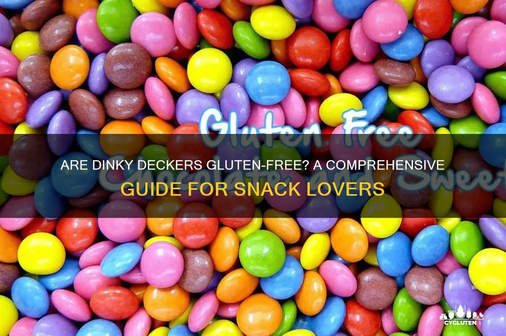 Are Dinky Deckers Gluten-Free? A Comprehensive Guide For Snack Lovers ...