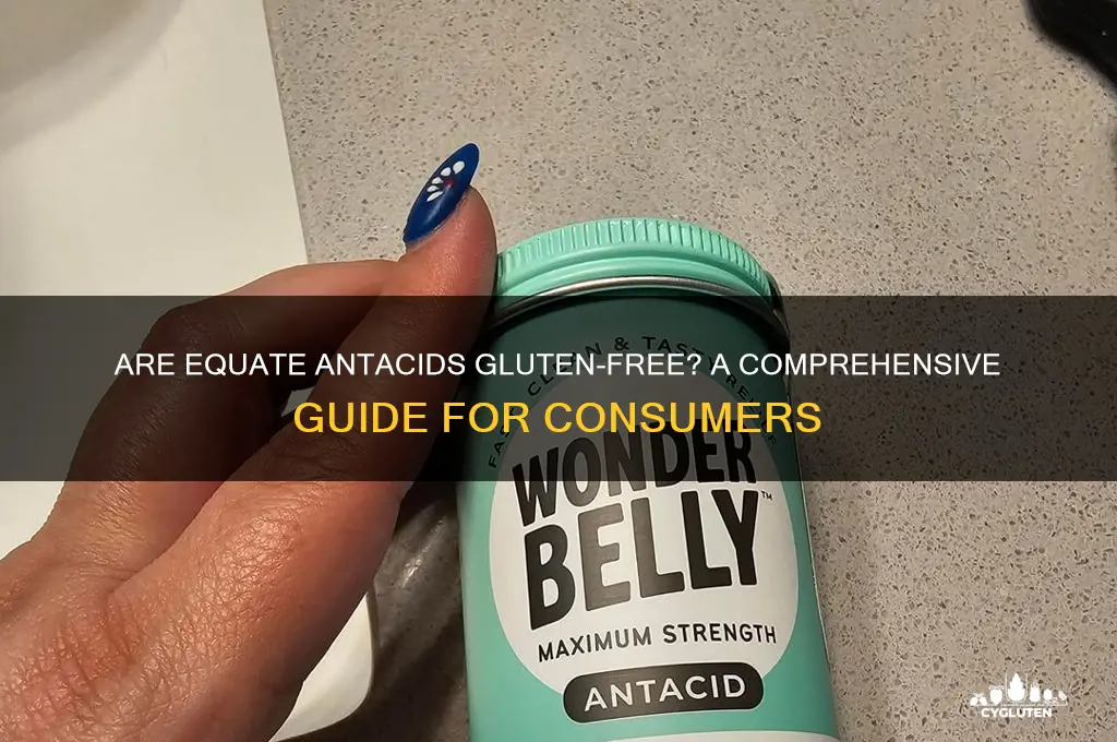 Are Equate Antacids Gluten-Free? A Comprehensive Guide For Consumers ...