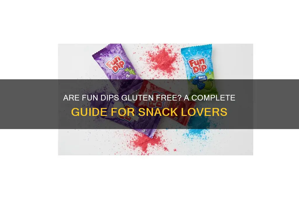 Are Fun Dips Gluten Free? A Complete Guide For Snack Lovers | CyGluten