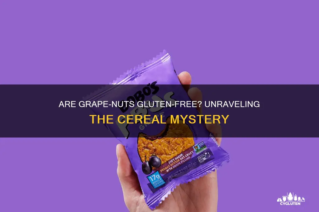 Are Grape-Nuts Gluten-Free? Unraveling The Cereal Mystery | CyGluten