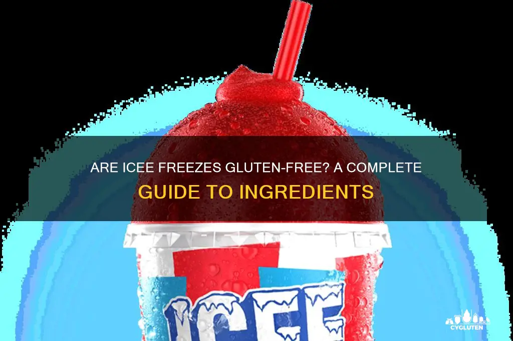 Are Icee Freezes Gluten-Free? A Complete Guide To Ingredients | CyGluten