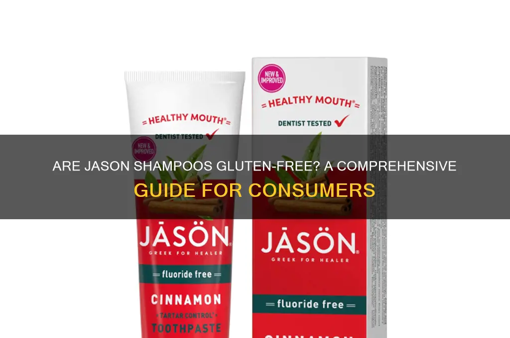 Are Jason Shampoos Gluten-Free? A Comprehensive Guide For Consumers ...