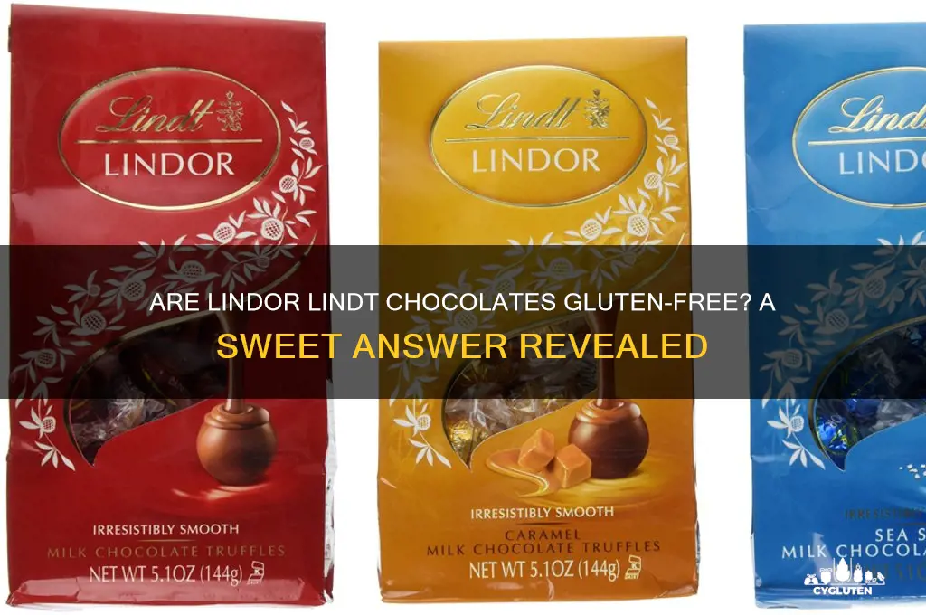 Are Lindor Lindt Chocolates Gluten-Free? A Sweet Answer Revealed | CyGluten