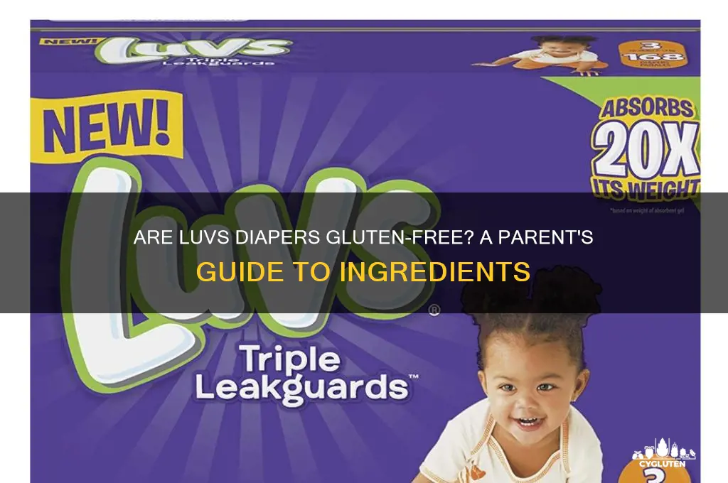 Are Luvs Diapers Gluten-Free? A Parent's Guide To Ingredients | CyGluten