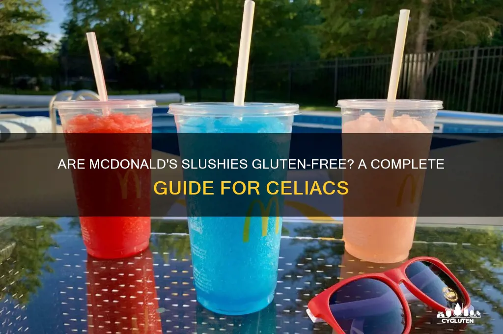 Are Mcdonald's Slushies Gluten-Free? A Complete Guide For Celiacs ...