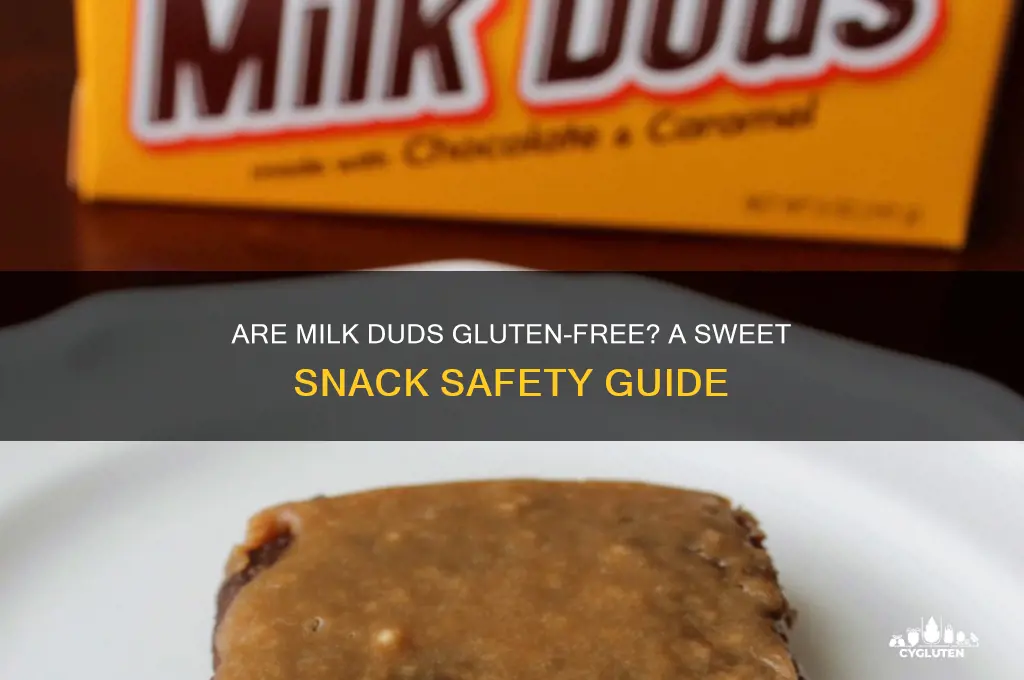 Are Milk Duds Gluten-Free? A Sweet Snack Safety Guide | CyGluten