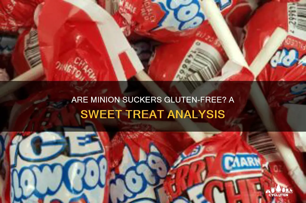 Are Minion Suckers Gluten-Free? A Sweet Treat Analysis | CyGluten