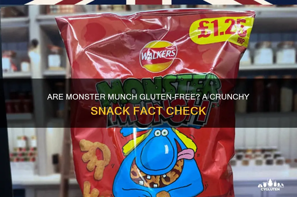Are Monster Munch Gluten-Free? A Crunchy Snack Fact Check | CyGluten