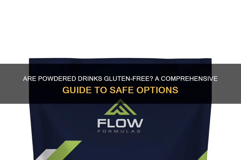 Are Powdered Drinks Gluten-Free? A Comprehensive Guide To Safe Options ...