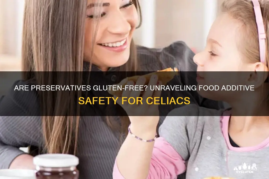 Are Preservatives Gluten-Free? Unraveling Food Additive Safety For ...