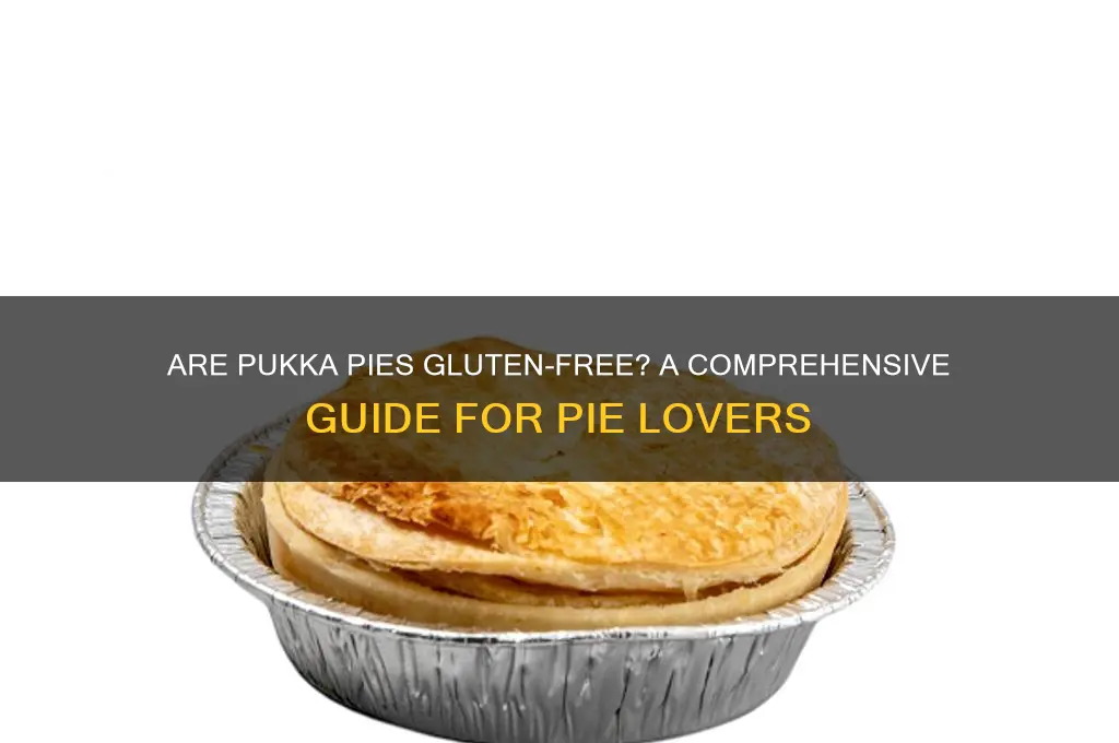 Are Pukka Pies Gluten-Free? A Comprehensive Guide For Pie Lovers | CyGluten