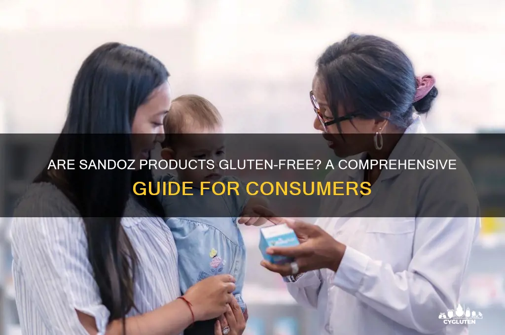 Are Sandoz Products Gluten-Free? A Comprehensive Guide For Consumers ...