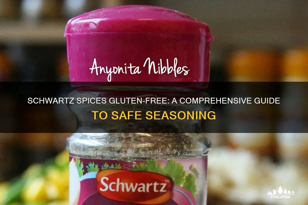 Schwartz Spices Gluten-Free: A Comprehensive Guide To Safe Seasoning ...