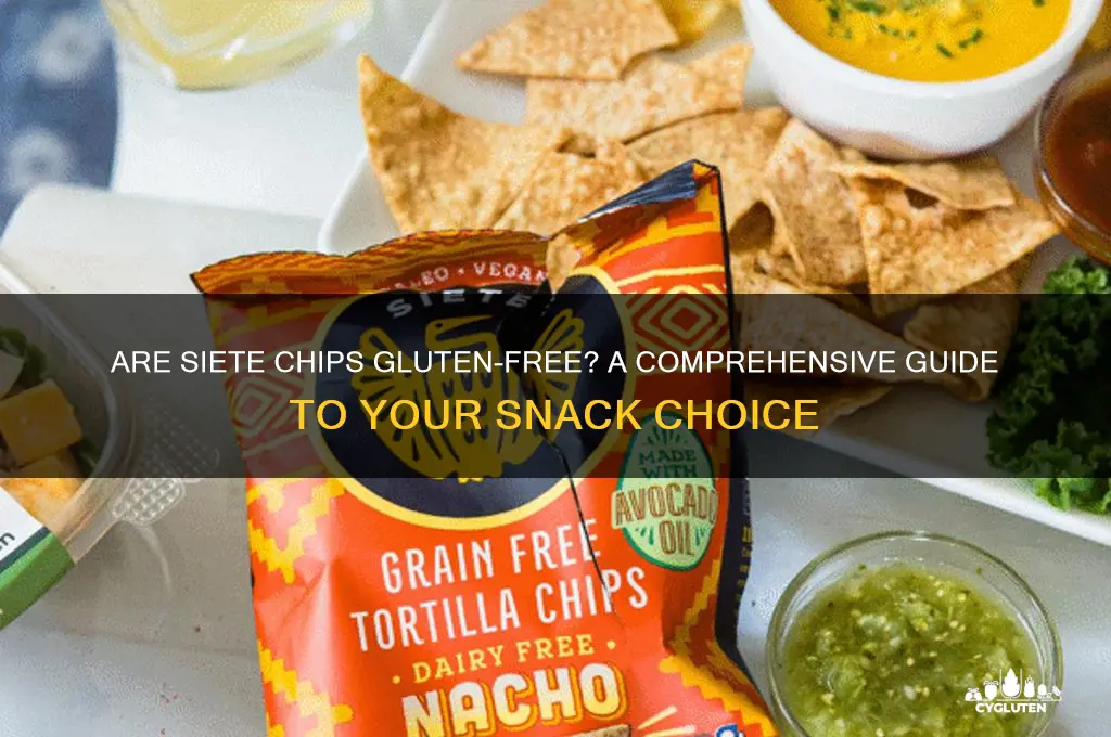Are Siete Chips Gluten-Free? A Comprehensive Guide To Your Snack Choice ...