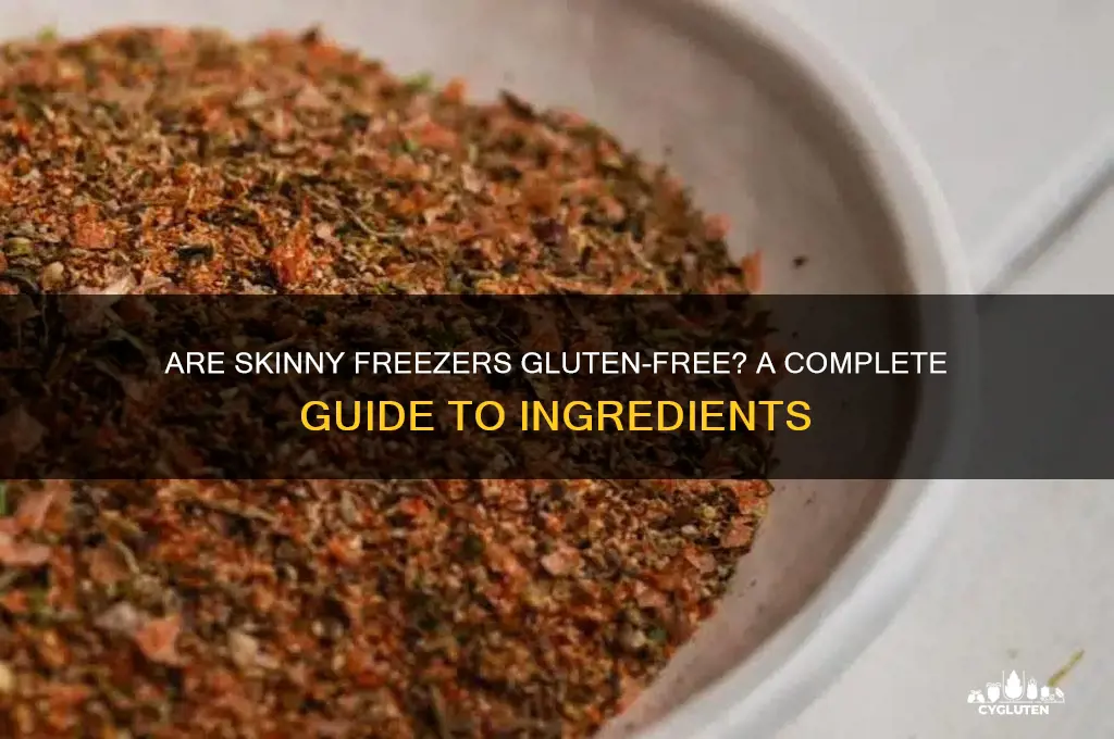 Are Skinny Freezers Gluten-Free? A Complete Guide To Ingredients | CyGluten