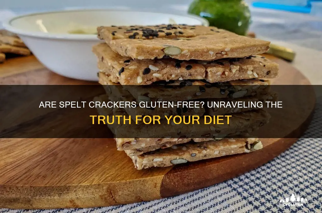 Are Spelt Crackers Gluten-Free? Unraveling The Truth For Your Diet ...