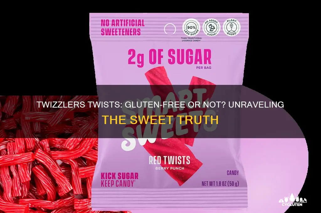 Twizzlers Twists: Gluten-Free Or Not? Unraveling The Sweet Truth | CyGluten