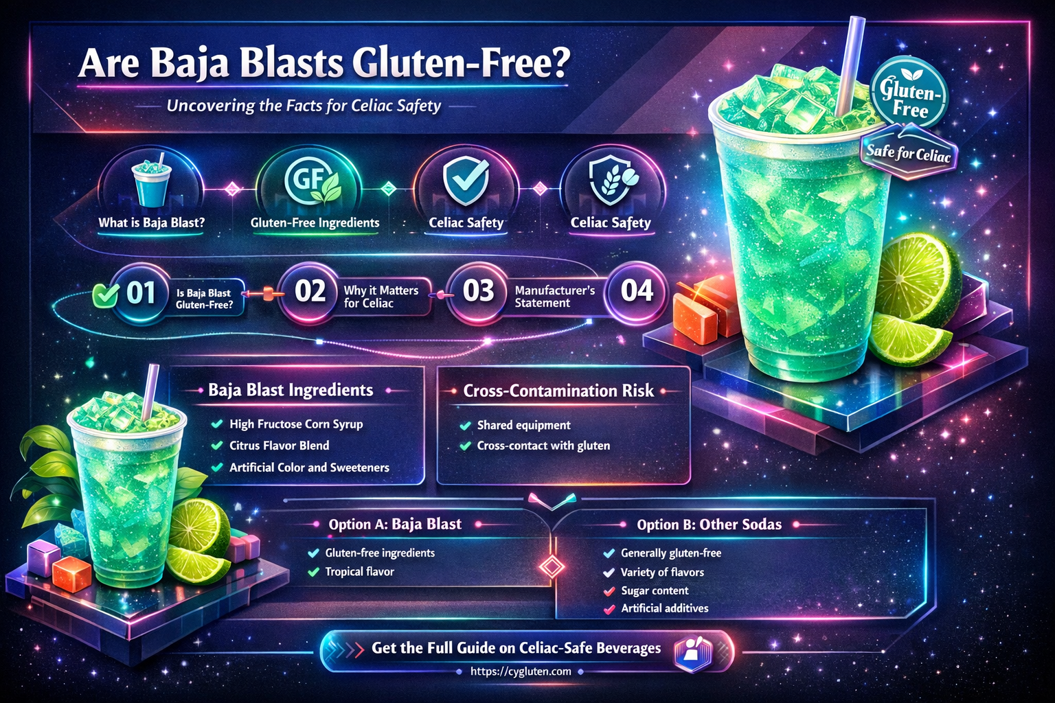 Are Baja Blasts Gluten-Free? Uncovering The Facts For Celiac Safety ...