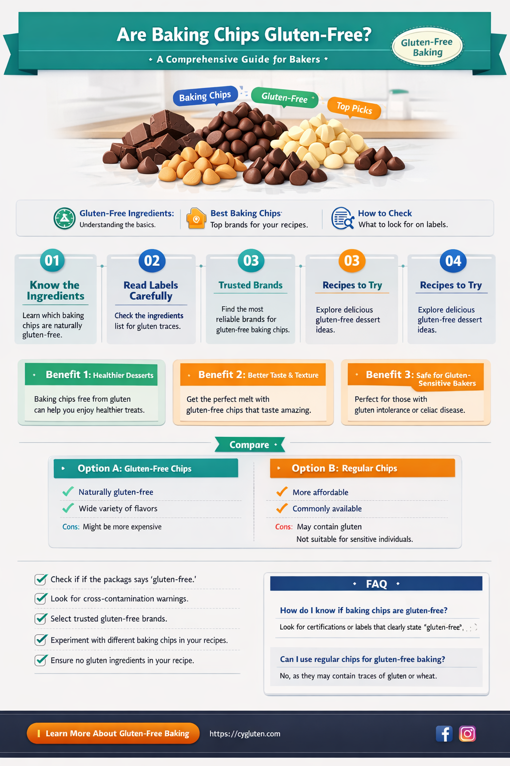 Are Baking Chips Gluten-Free? A Comprehensive Guide For Bakers | CyGluten