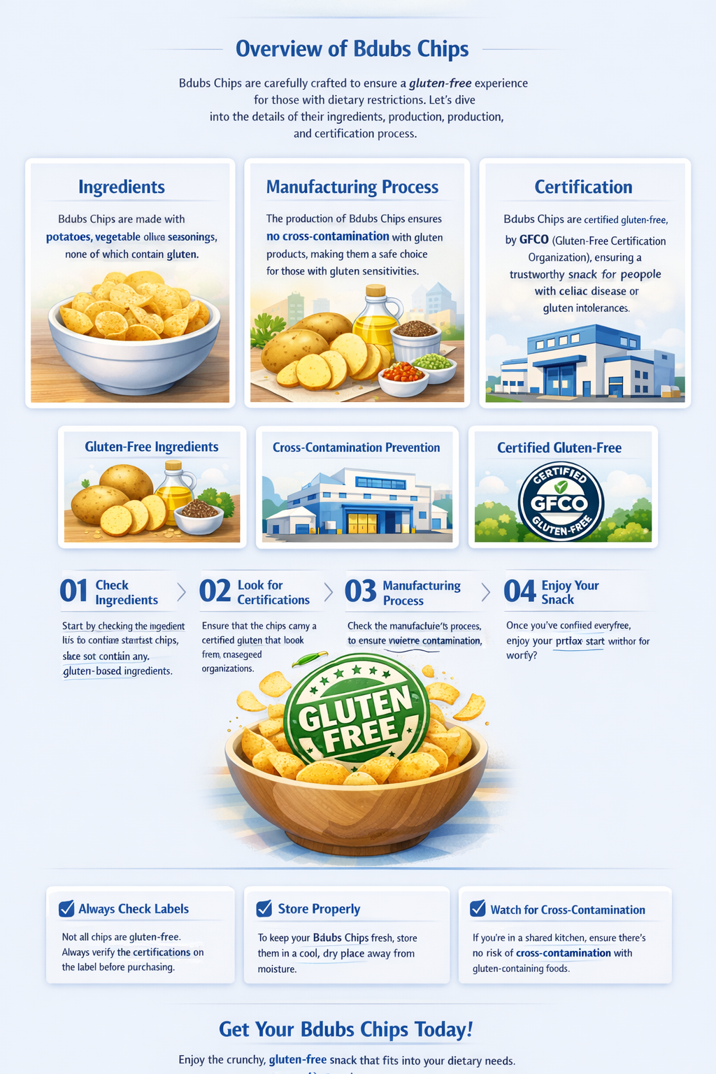 Are Bdubs Chips Gluten-Free? A Crunchy Dietary Inquiry | CyGluten