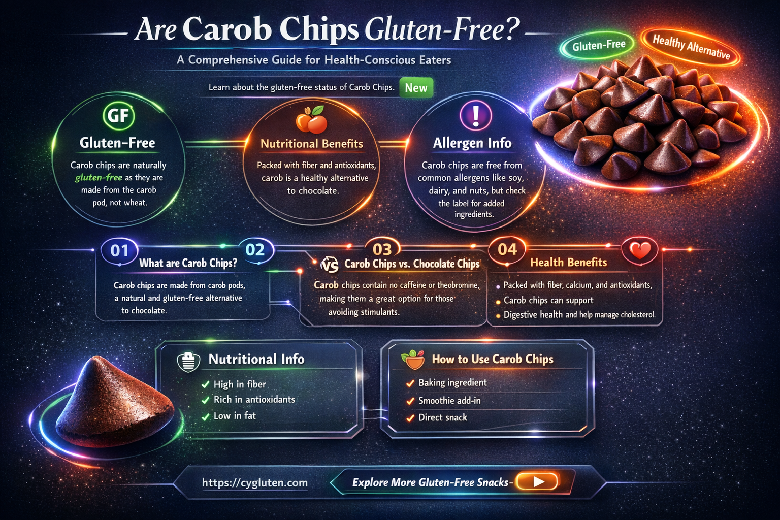 Are Carob Chips Gluten-Free? A Comprehensive Guide For Health-Conscious ...