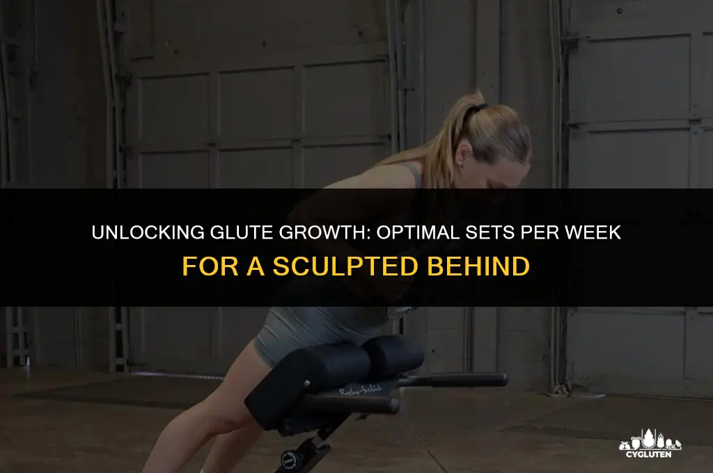 Unlocking Glute Growth: Optimal Sets Per Week For A Sculpted Behind ...