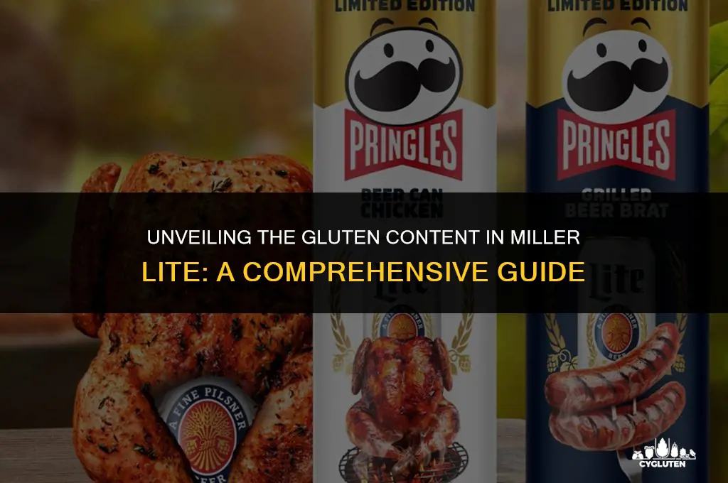 Unveiling The Gluten Content In Miller Lite: A Comprehensive Guide ...