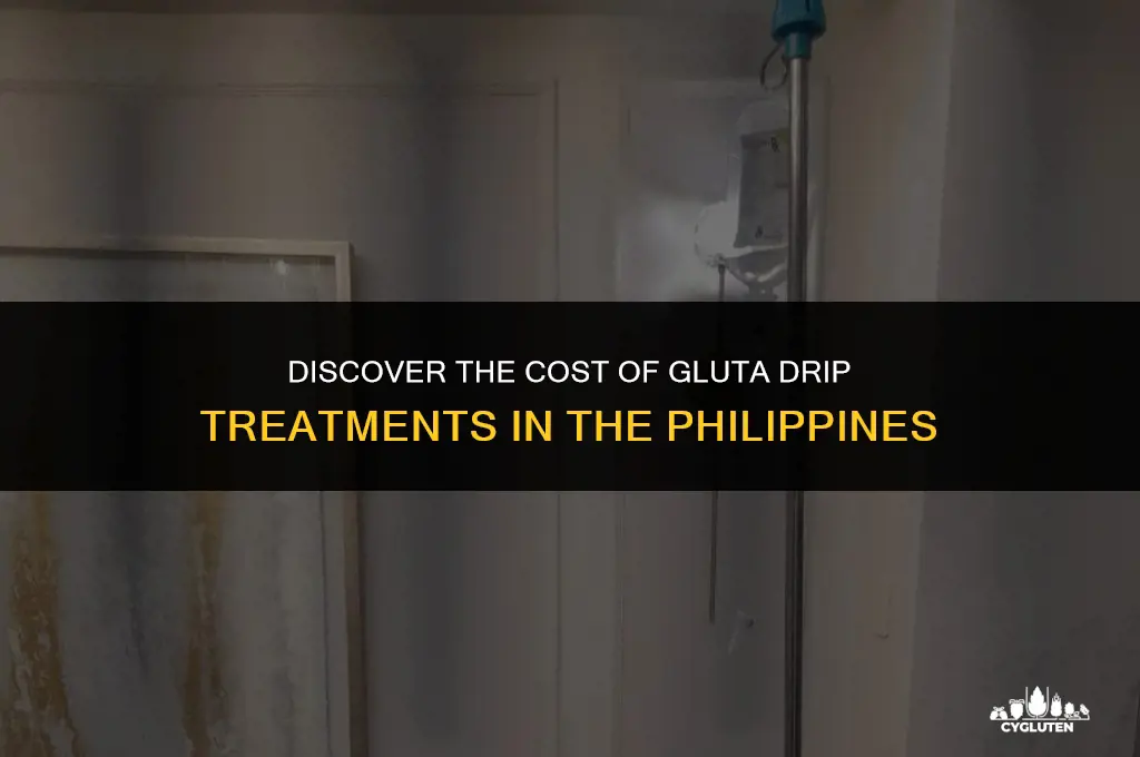 Discover The Cost Of Gluta Drip Treatments In The Philippines | CyGluten