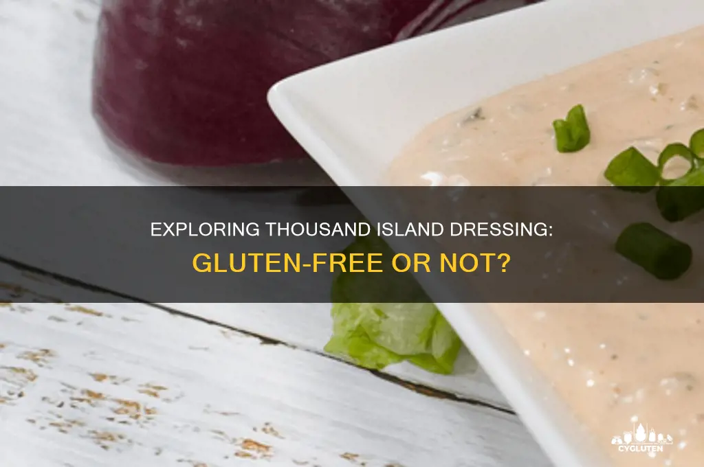 Exploring Thousand Island Dressing: Gluten-Free Or Not? | CyGluten