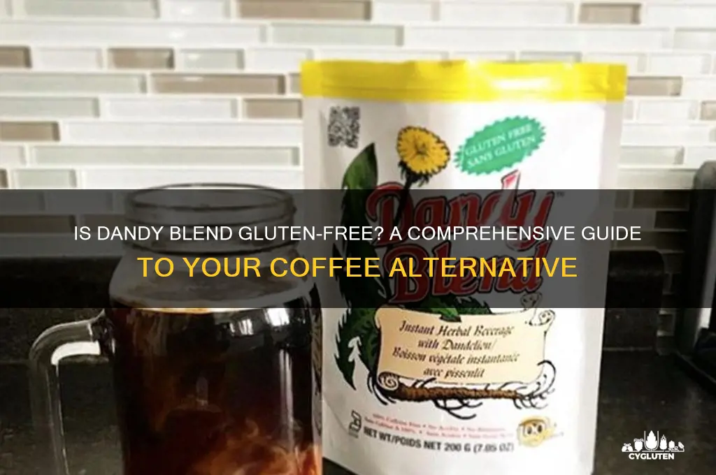 Is Dandy Blend Gluten-Free? A Comprehensive Guide To Your Coffee ...