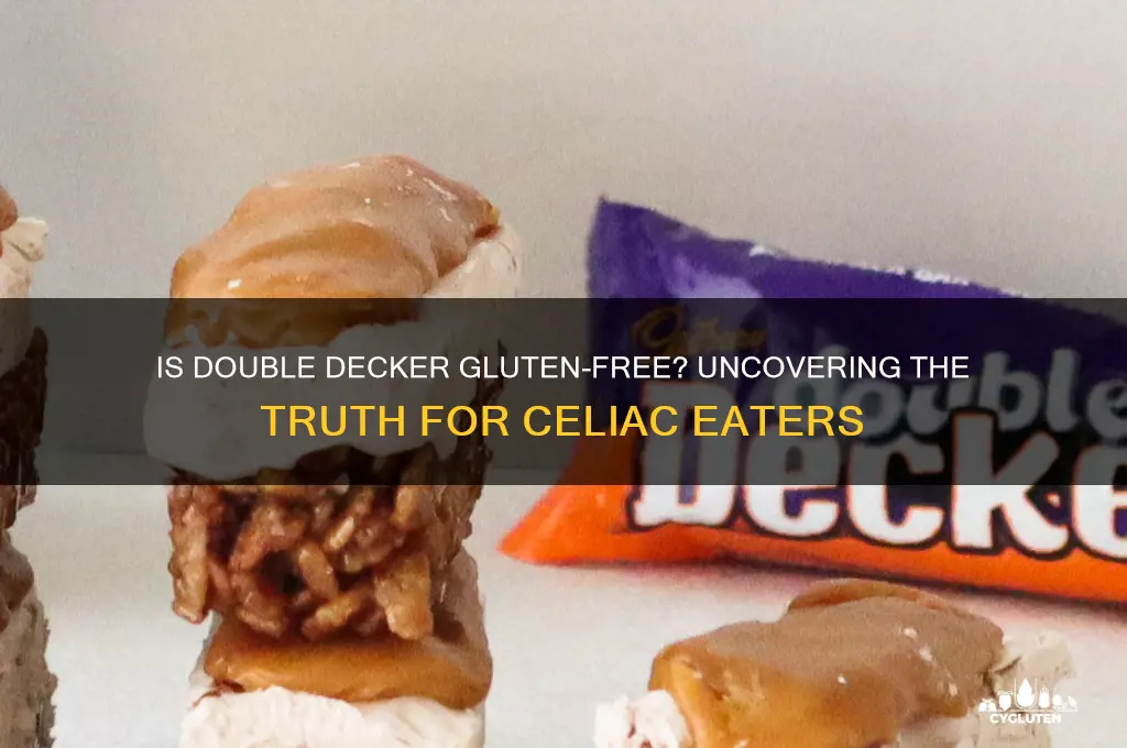 Is Double Decker Gluten-Free? Uncovering The Truth For Celiac Eaters ...