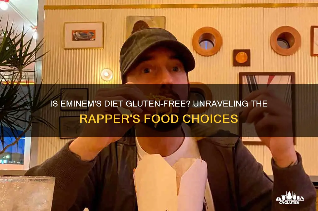 Is Eminem's Diet Gluten-Free? Unraveling The Rapper's Food Choices ...