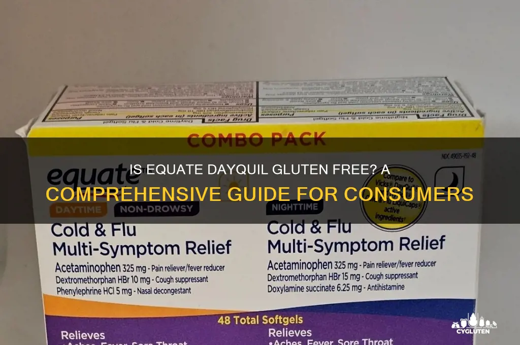 Is Equate Dayquil Gluten Free? A Comprehensive Guide For Consumers ...