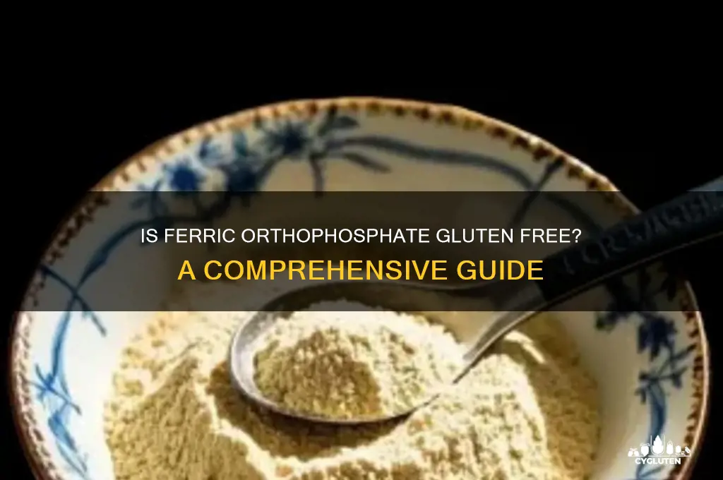 Is Ferric Orthophosphate Gluten Free? A Comprehensive Guide | CyGluten