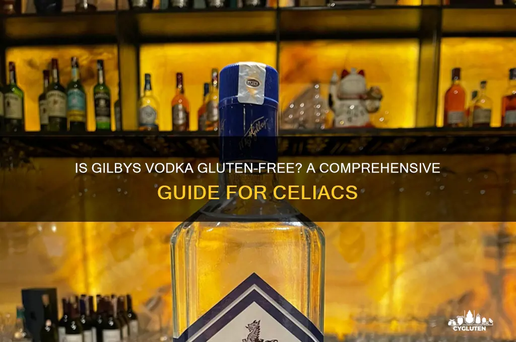 Is Gilbys Vodka Gluten-Free? A Comprehensive Guide For Celiacs | CyGluten