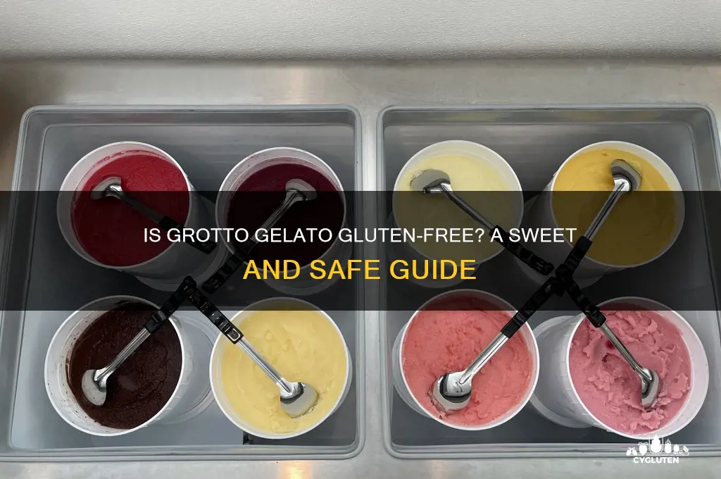 Is Grotto Gelato Gluten-Free? A Sweet And Safe Guide | CyGluten