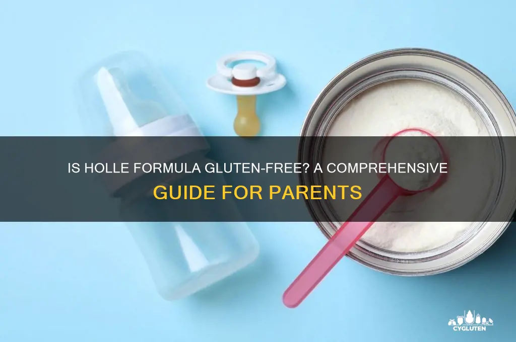 Is Holle Formula Gluten-Free? A Comprehensive Guide For Parents | CyGluten