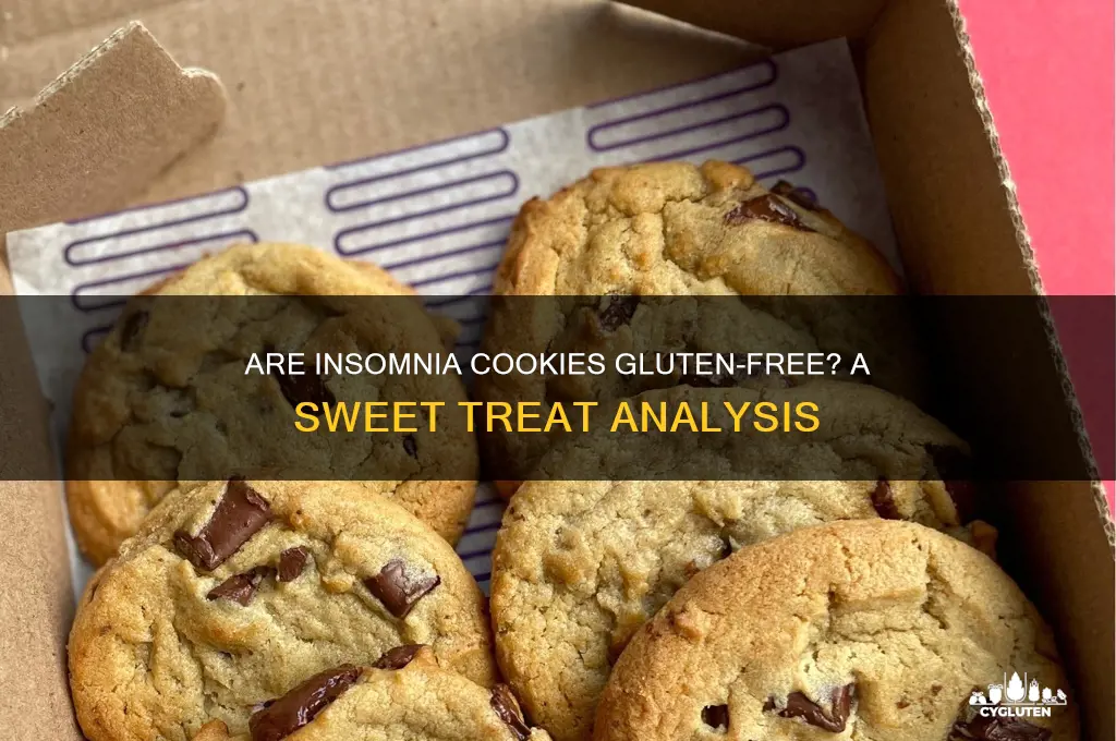 Are Insomnia Cookies Gluten-Free? A Sweet Treat Analysis | CyGluten