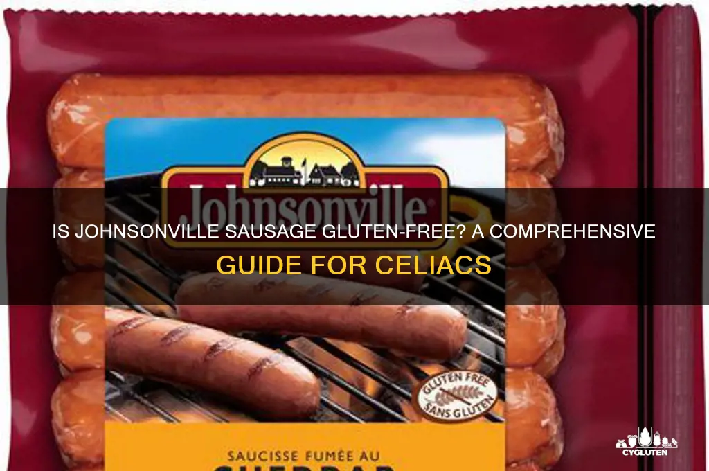 Is Johnsonville Sausage Gluten-Free? A Comprehensive Guide For Celiacs ...