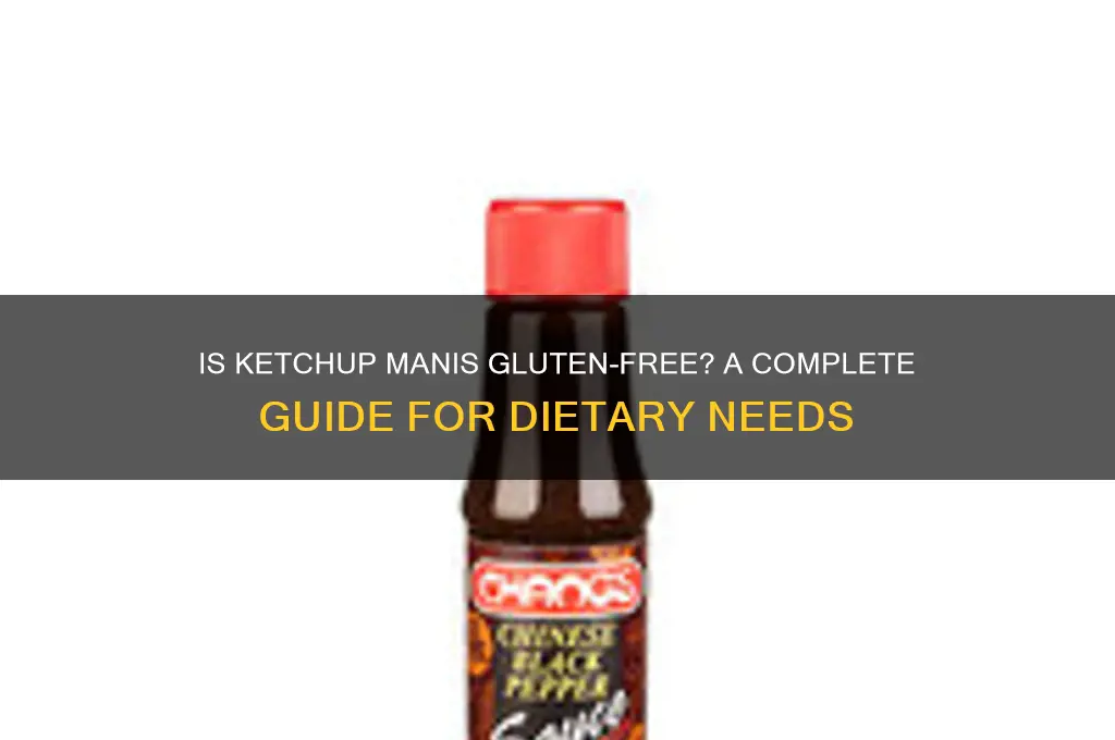 Is Ketchup Manis Gluten-Free? A Complete Guide For Dietary Needs | CyGluten