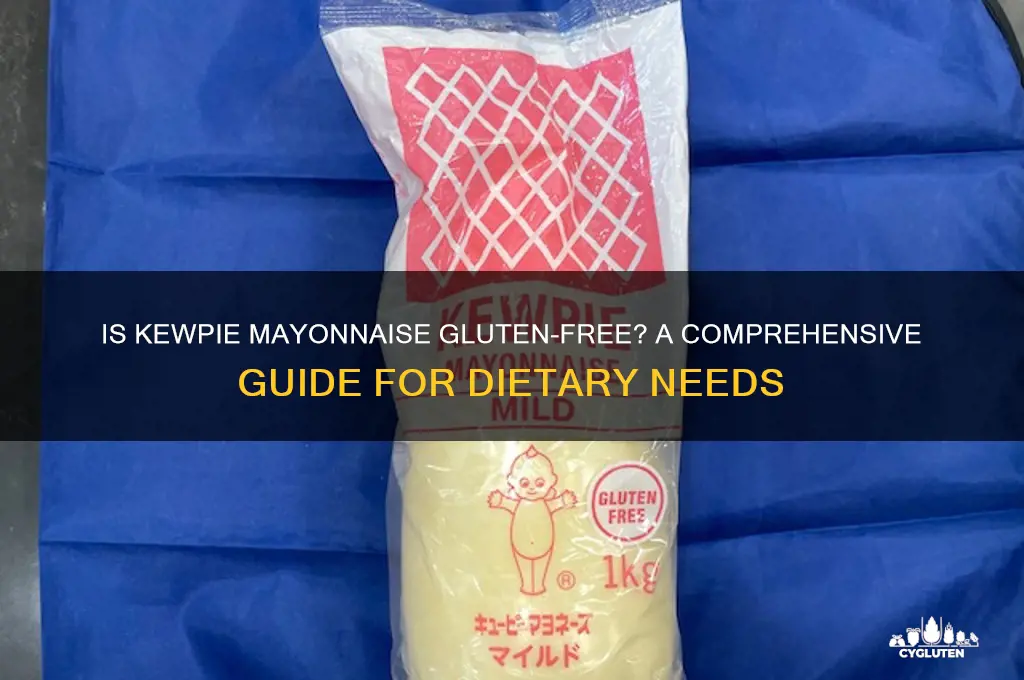 Is Kewpie Mayonnaise Gluten-Free? A Comprehensive Guide For Dietary ...
