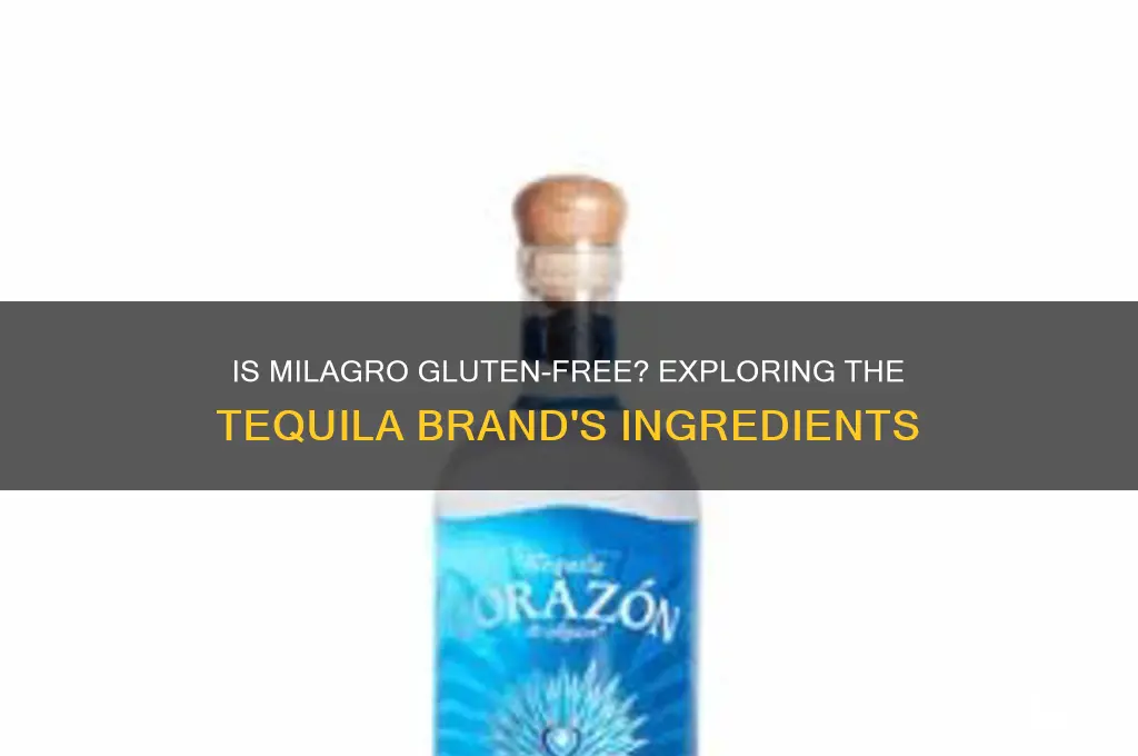 Is Milagro Gluten-Free? Exploring The Tequila Brand's Ingredients ...
