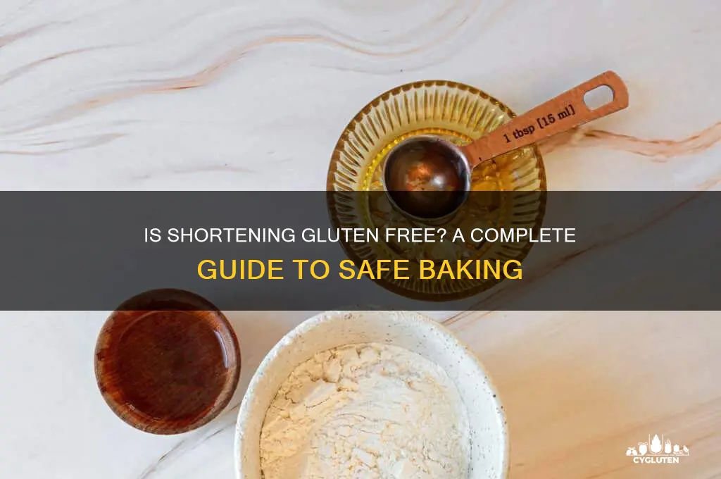 Is Shortening Gluten Free? A Complete Guide To Safe Baking | CyGluten