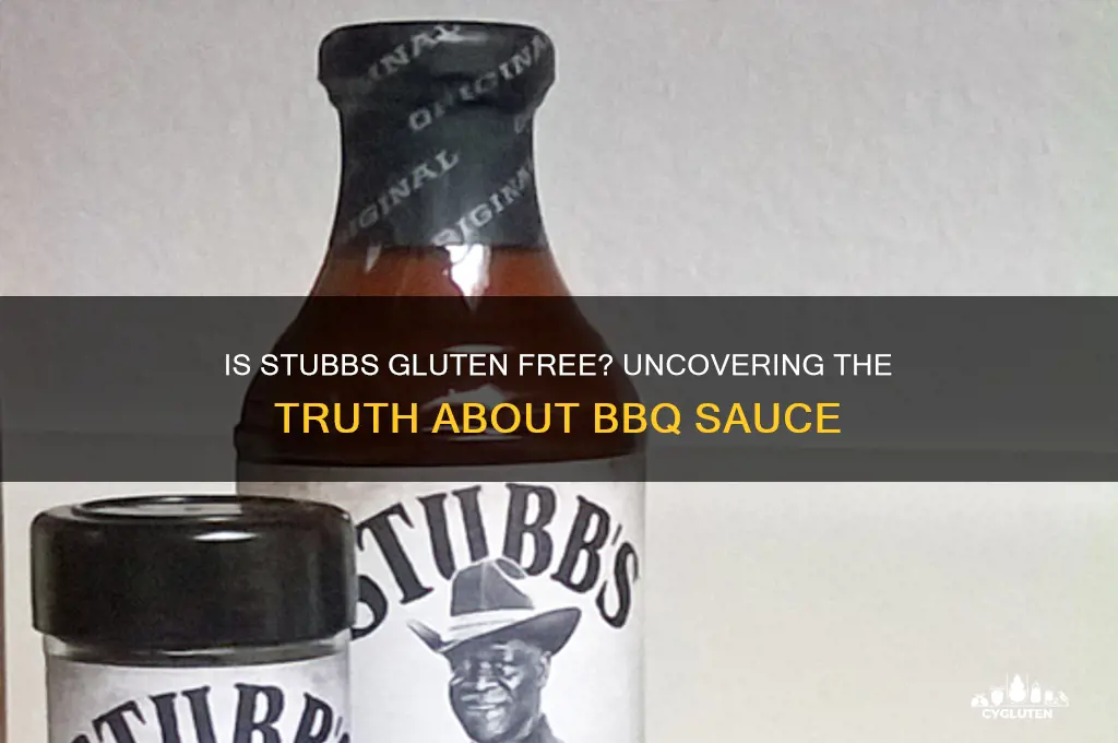 Is Stubbs Gluten Free? Uncovering The Truth About Bbq Sauce | CyGluten